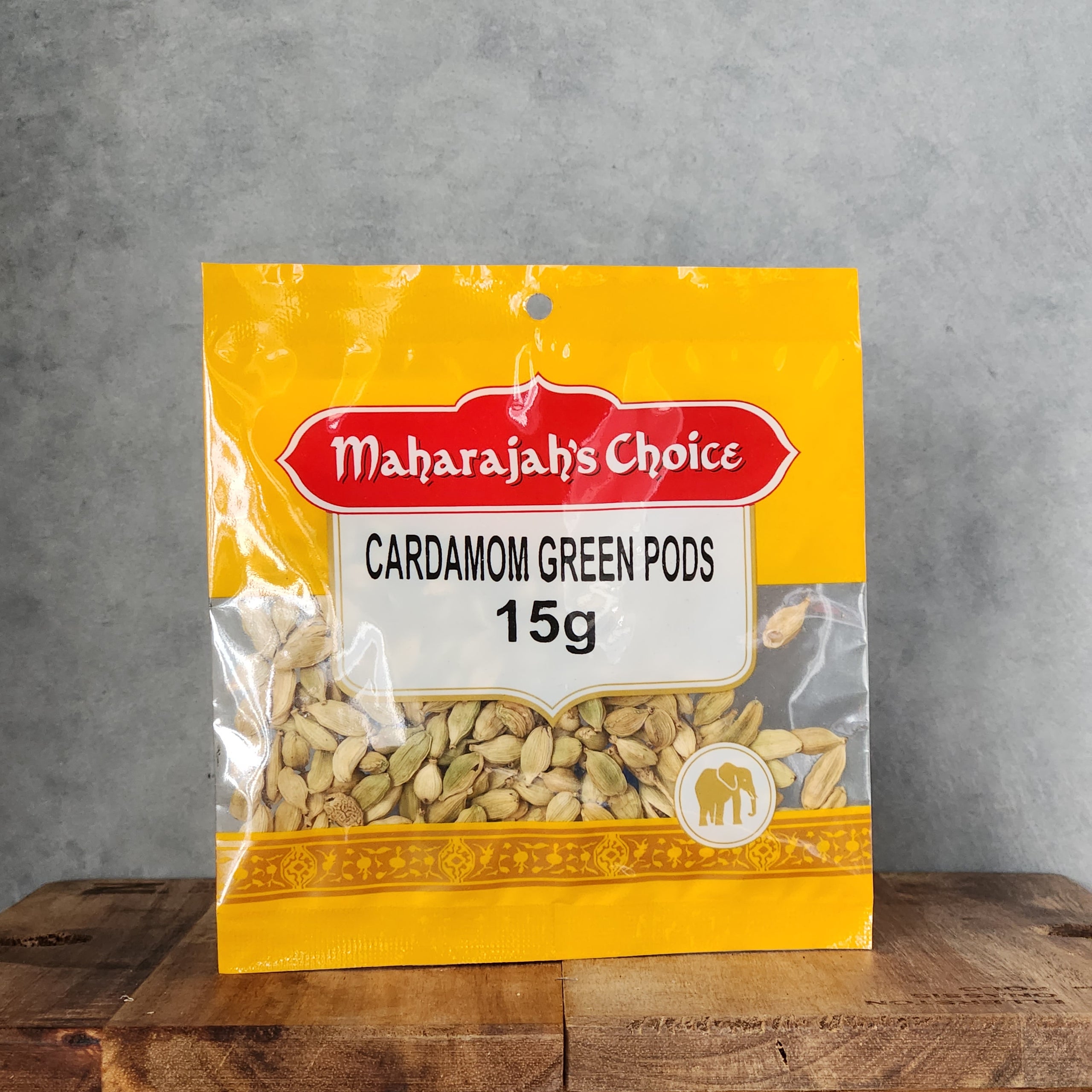 MAHARAJAH’S CHOICE Cardamom Green Pods 15g | Mabuhay Asian Grocery